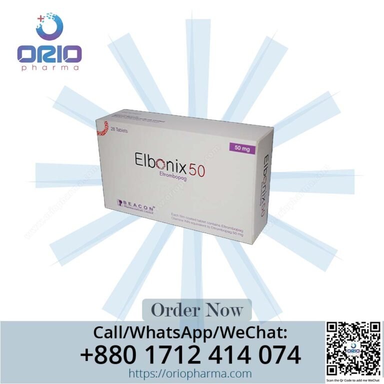 Elbonix 50 Mg (Eltrombopag) Tablets | Orio Pharma